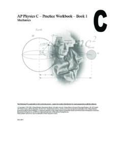 AP Physics C Mechanics - All units MCQ and FRQ